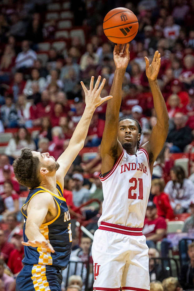 The Year in Pictures With Indiana Forward Mackenzie Mgbako