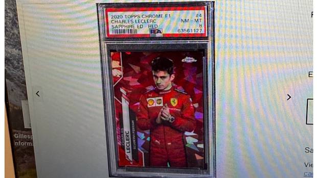 2020 Lewis Hamilton 1/1 AUTO card sells for over 7 figures!