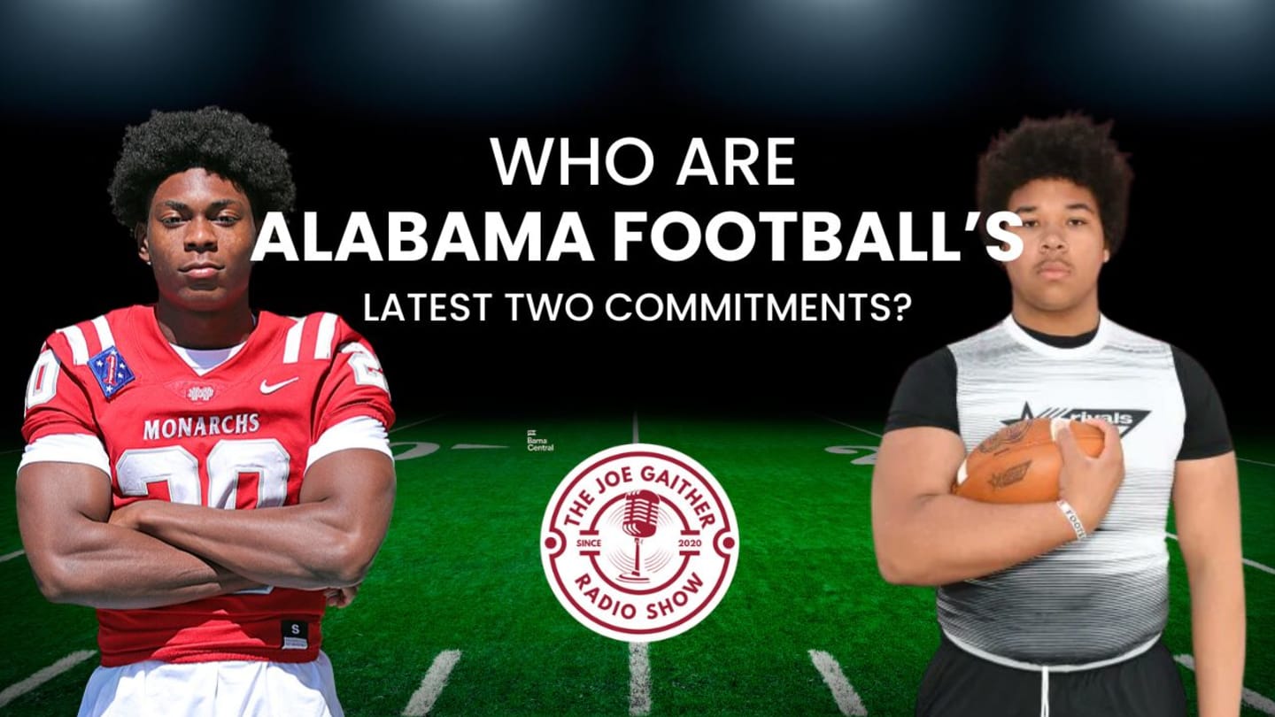 Alabama Football's Two Newest Commits on The Joe Gaither Show