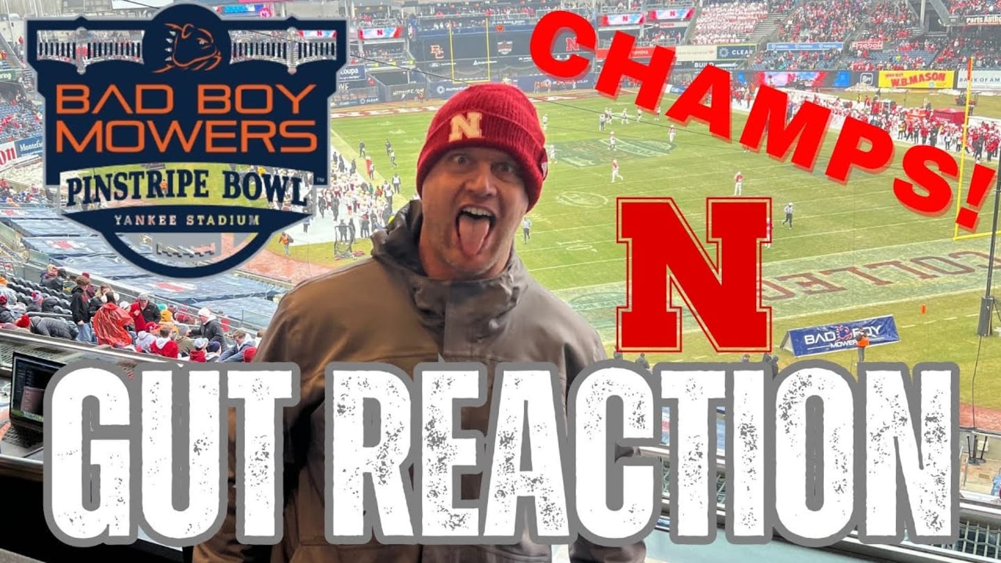 Carriker Gut Reaction: Nebraska Football Beats Boston College! The Win ...