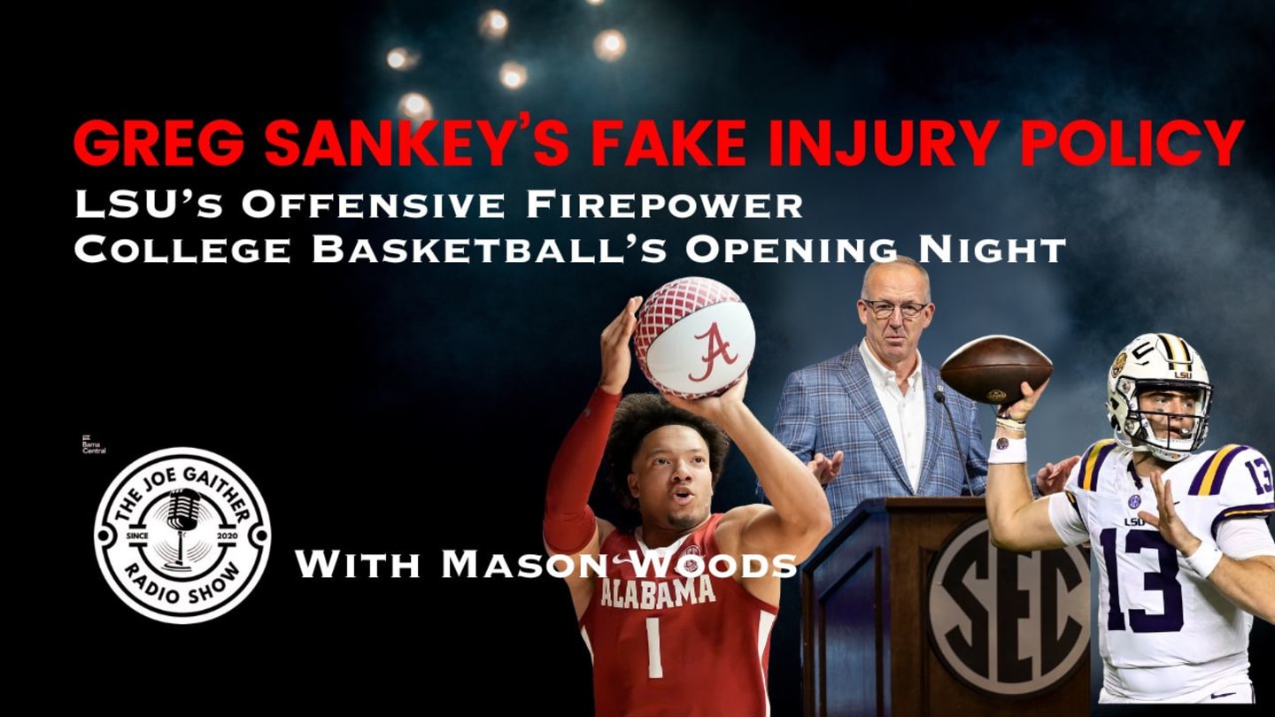 Fighting Fake Football Injuries and Alabama Basketball's Opening Night ...