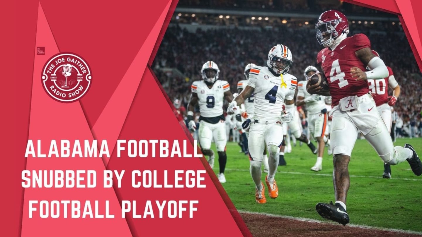 Alabama Football Snubbed By Playoff Committee on The Joe Gaither Show