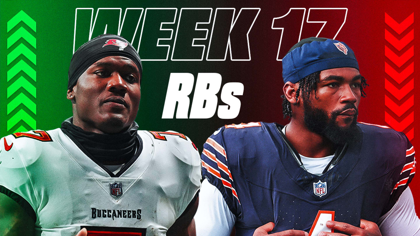 Start 'Em, Sit 'Em Running Backs for Fantasy Football Week 17