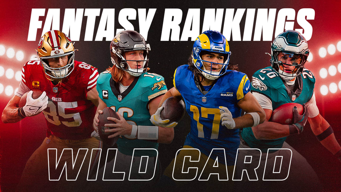 Wild-Card Round Fantasy Football Rankings for Every Position in PPR Leagues