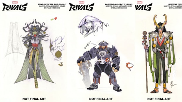 Future Marvel Rivals Skins - Swimsuit, Krakoa Resort, Peach Momoko