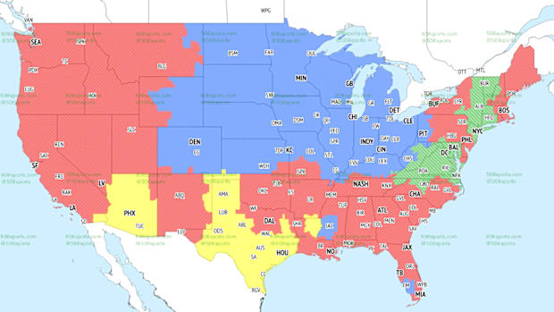NFL Week 15 Coverage Map: Full Breakdown of CBS, Fox Broadcasts