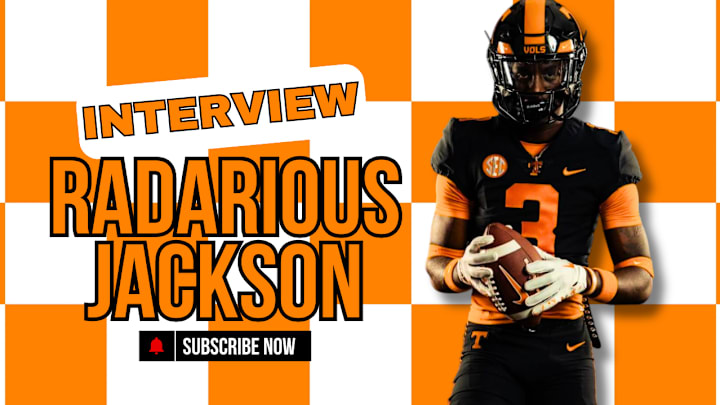 Watch: Tennessee Volunteers Football Commit Radarious Jackson Interview