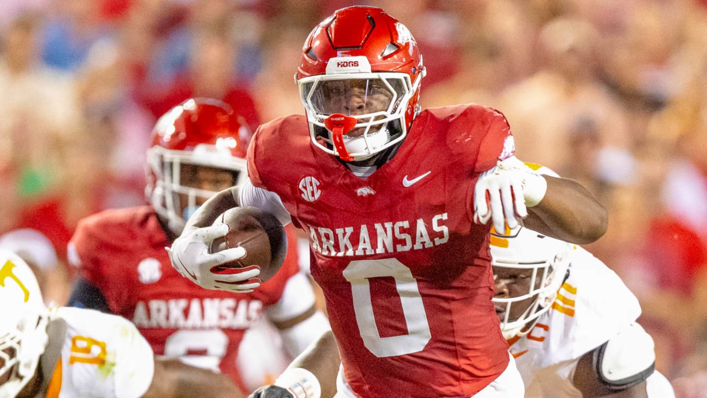 Arkansas Razorbacks in at least one preseason Top 25 ranking