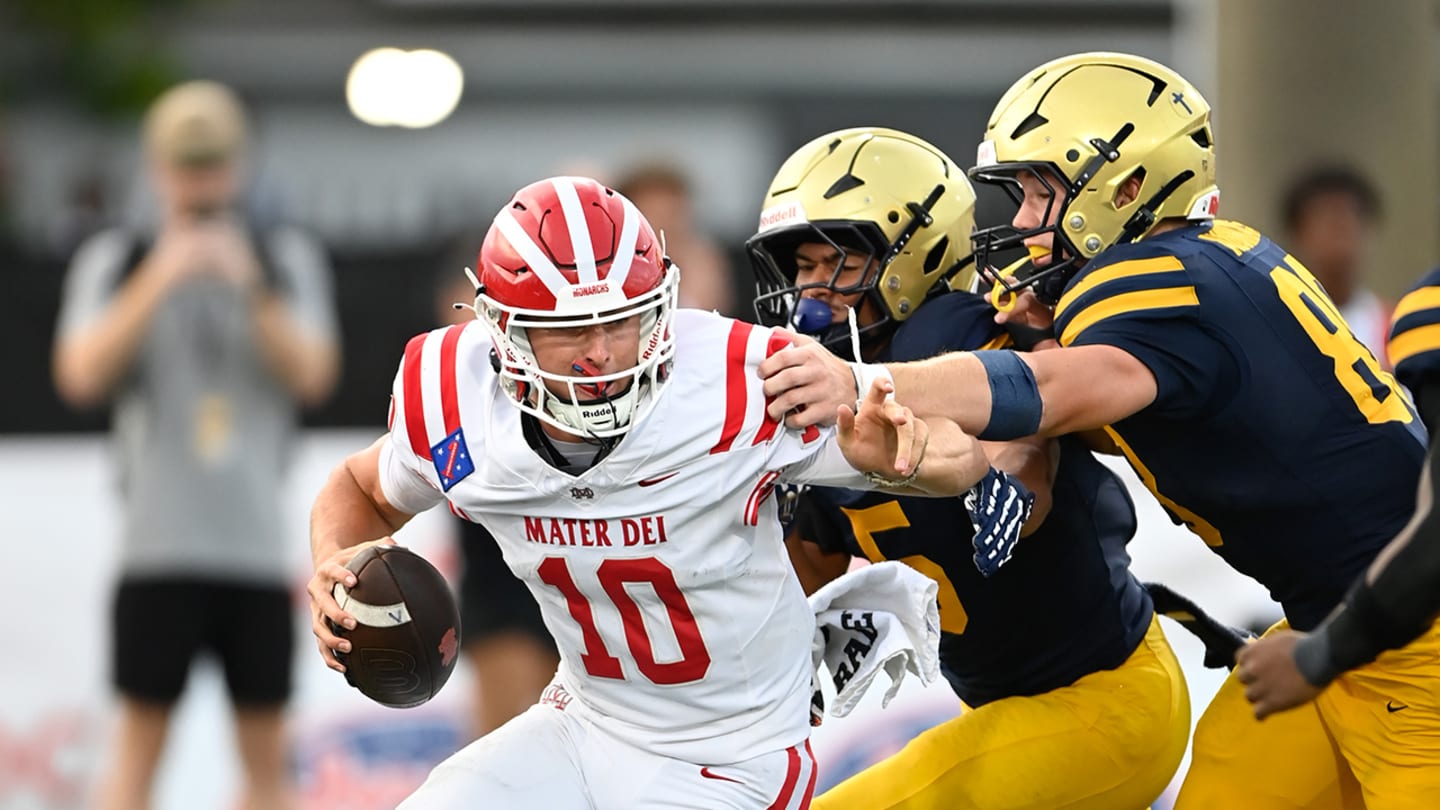 California high school football final scores, results — August 23, 2025