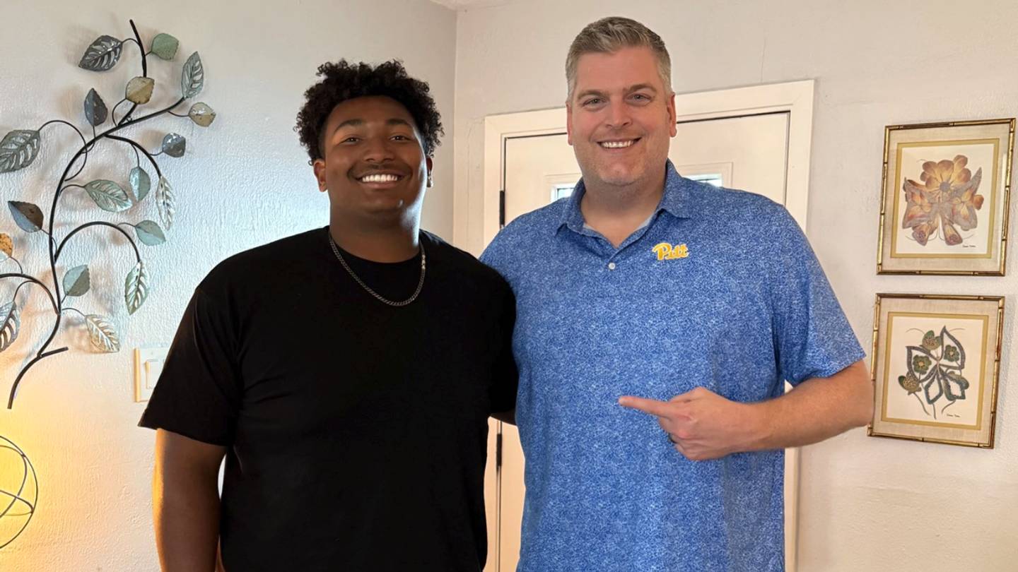 Pitt Panthers Football O-Line Coach Visits Key Tackle