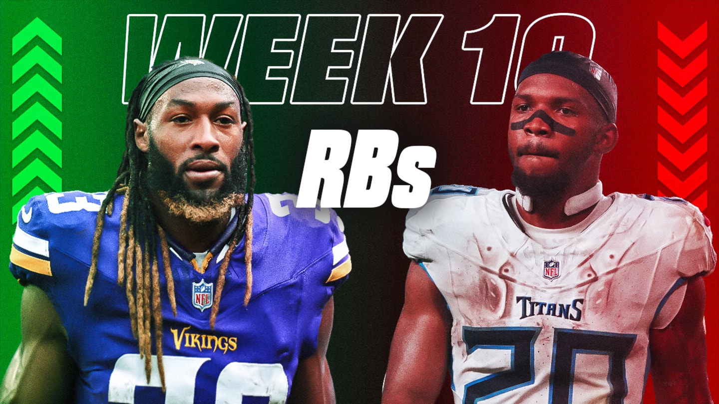 Start Em Sit Em Running Backs For Fantasy Football Week 10