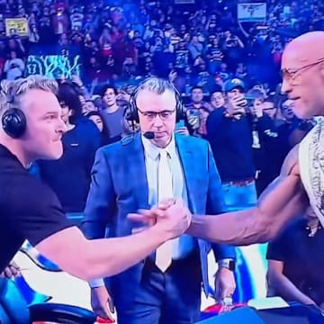 John Cena, The Rock And Travis Scott Featured In Topps 1/1 Signed Heel Turn Card