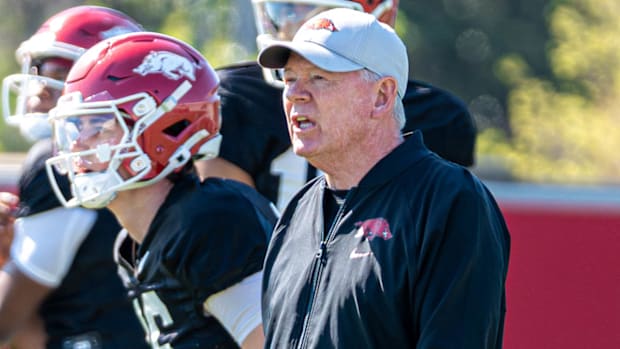 Petrino rebuilds staff, firing three Razorback defensive coaches to ...