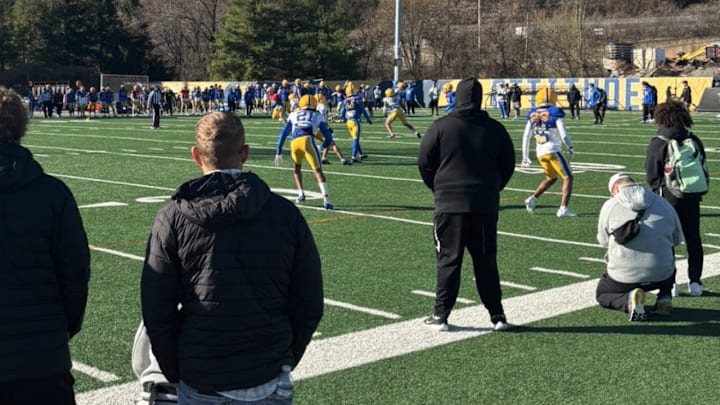 WATCH: Pitt Panthers D-Line Coach Tim Daoust Mic'd Up