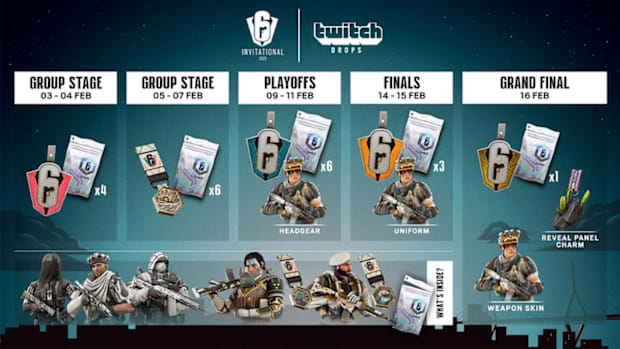 How to Unlock Twitch Drops During the Six Invitational 2025 - FREE ...