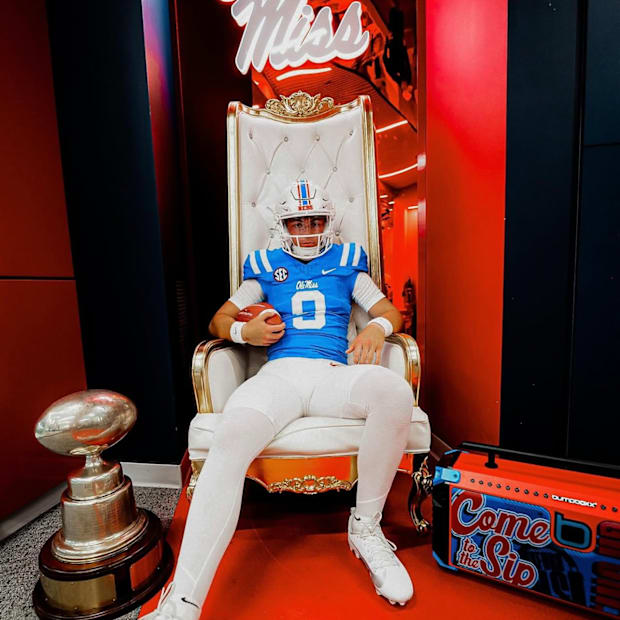 Ole Miss Football Quarterback Commit, Prized Texas Native Shuts Down ...