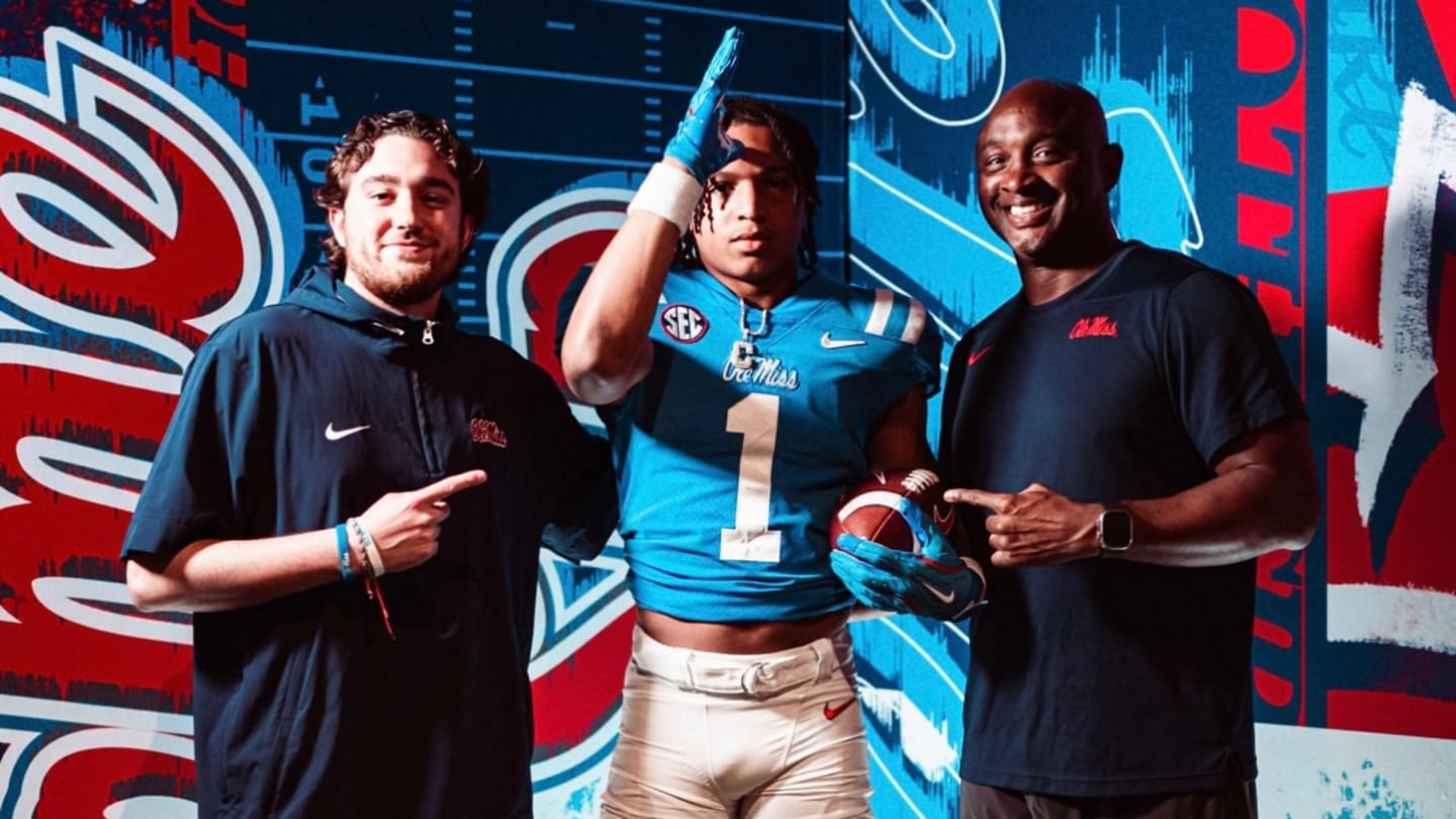 Ole Miss Football Lands Commitment From Alabama Crimson Tide Wide Receiver Target