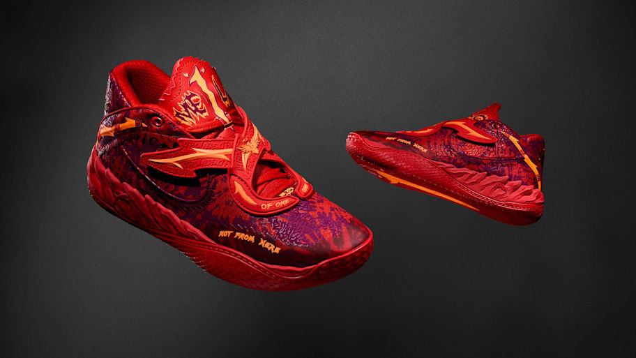 LaMelo Ball's PUMA Shoes Make Noise in the 'Crowd Surf' Colorway ...