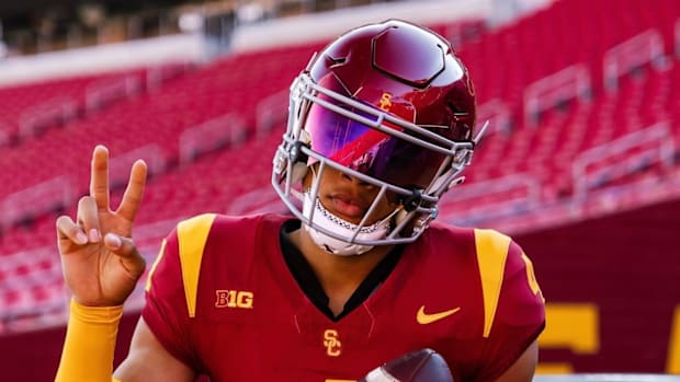 USC QB Husan Longstreet: National Championship Goal, Jahkeem Stewart Relationship