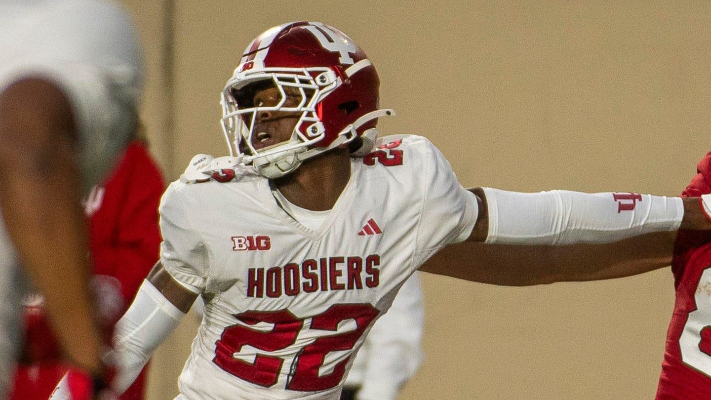 Indiana Football Feels Jamari Sharpe Poised for 'Big Season' at Cornerback