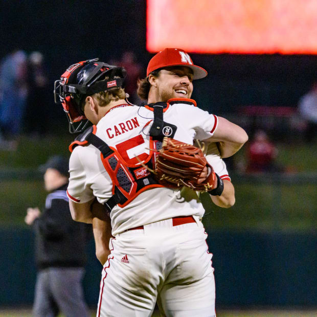 Gallery: Huskers' Brett Sears Blanks Buckeyes With 2-Hit Gem