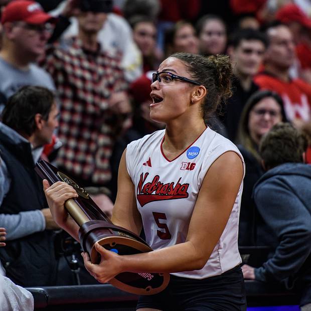 Nebraska Volleyball Advances to the Final Four in Louisville