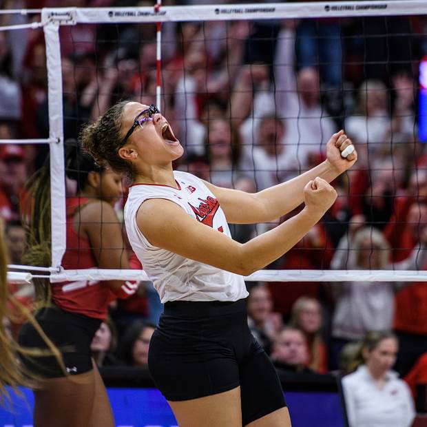 Nebraska Volleyball Advances to the Final Four in Louisville