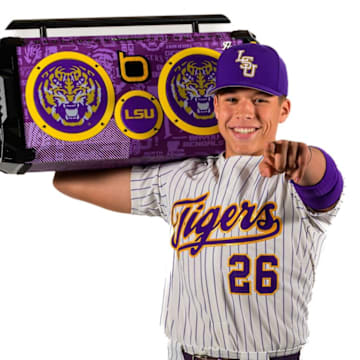 LSU Baseball Slugger Ethan Frey Selected in 2025 MLB Draft by Houston ...