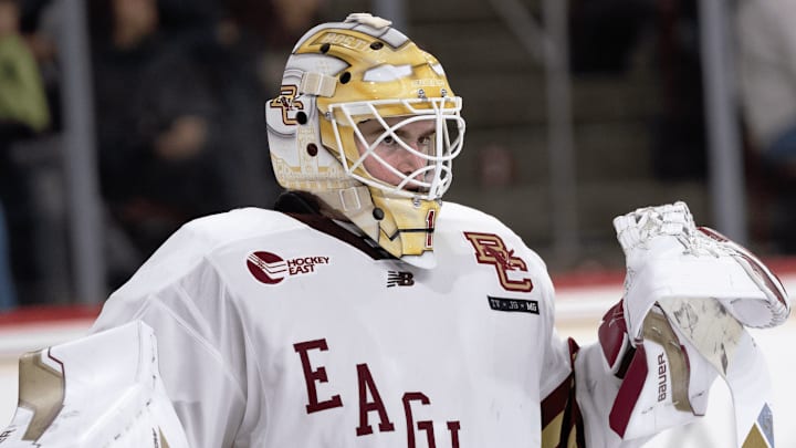 Boston College Men’s Hockey Goalie Jacob Fowler Continues to Impress
