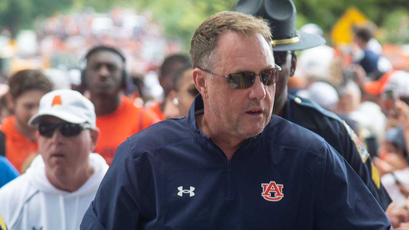 Hugh Freeze embarrasses Paul Finebaum to his face on SEC Nation