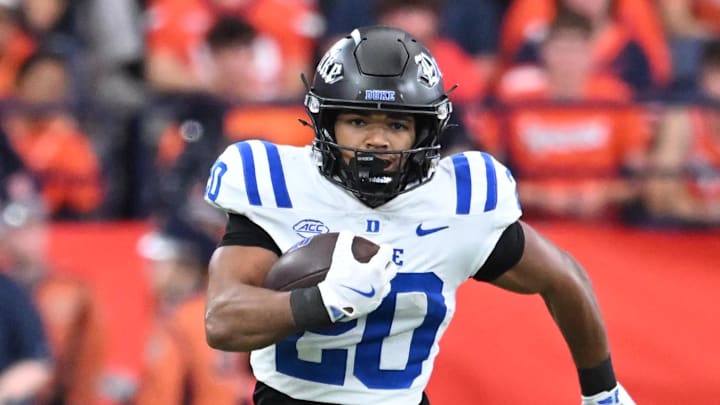 Duke football's breakout freshman running back Nate Sheppard and ...