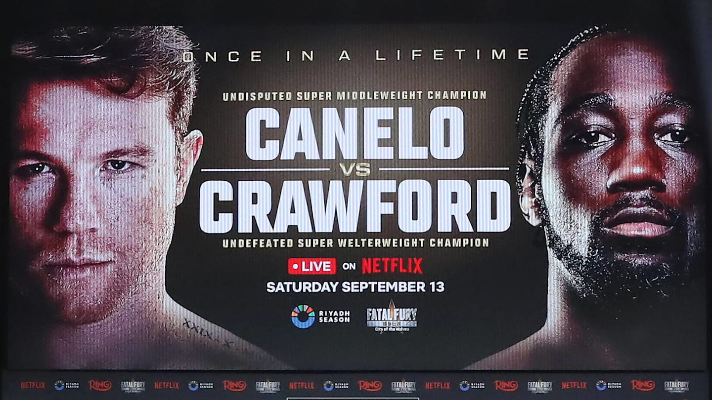 Boxing Tonight: Canelo vs Crawford Odds And Prediction