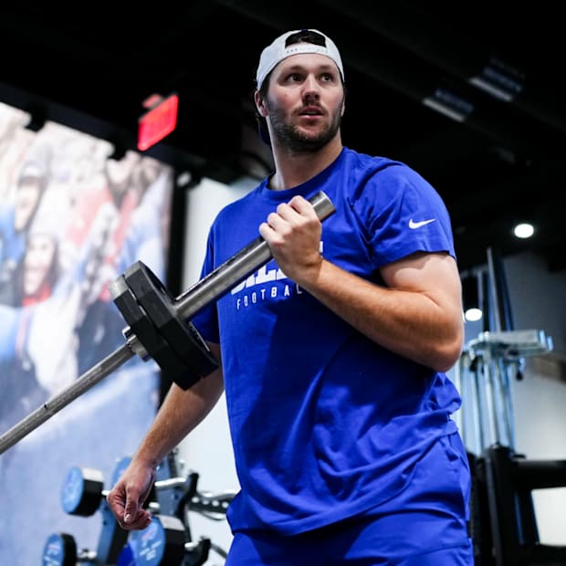 Josh Allen is glad for his chance to start against Patriots