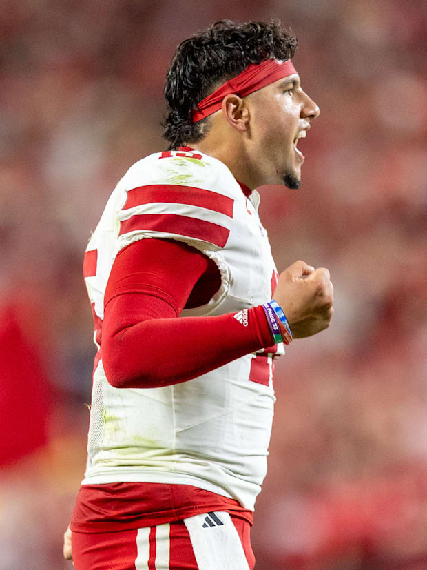 Matt Rhule Breaks Down Nebraska Quarterback Dylan Raiola's Season-Opening Performance