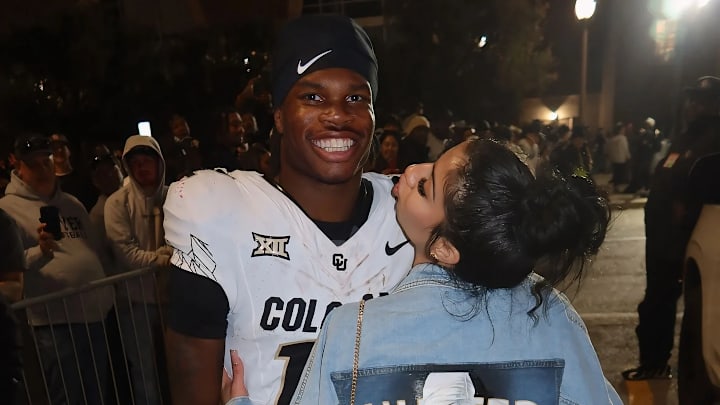 Travis Hunter's wife Leanna viciously mocked for crying when true ...