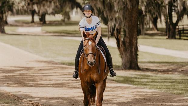 SMU’s Johns Finds Strength in Relationships, Horses During Winding ...