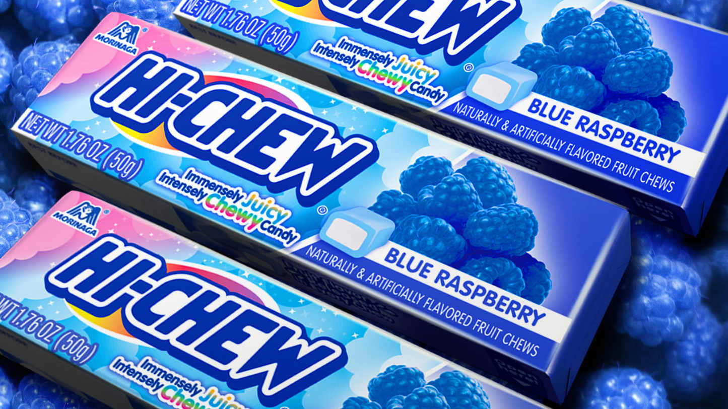 Blue Raspberry takes the spotlight in HI-CHEW’s newest stick offering