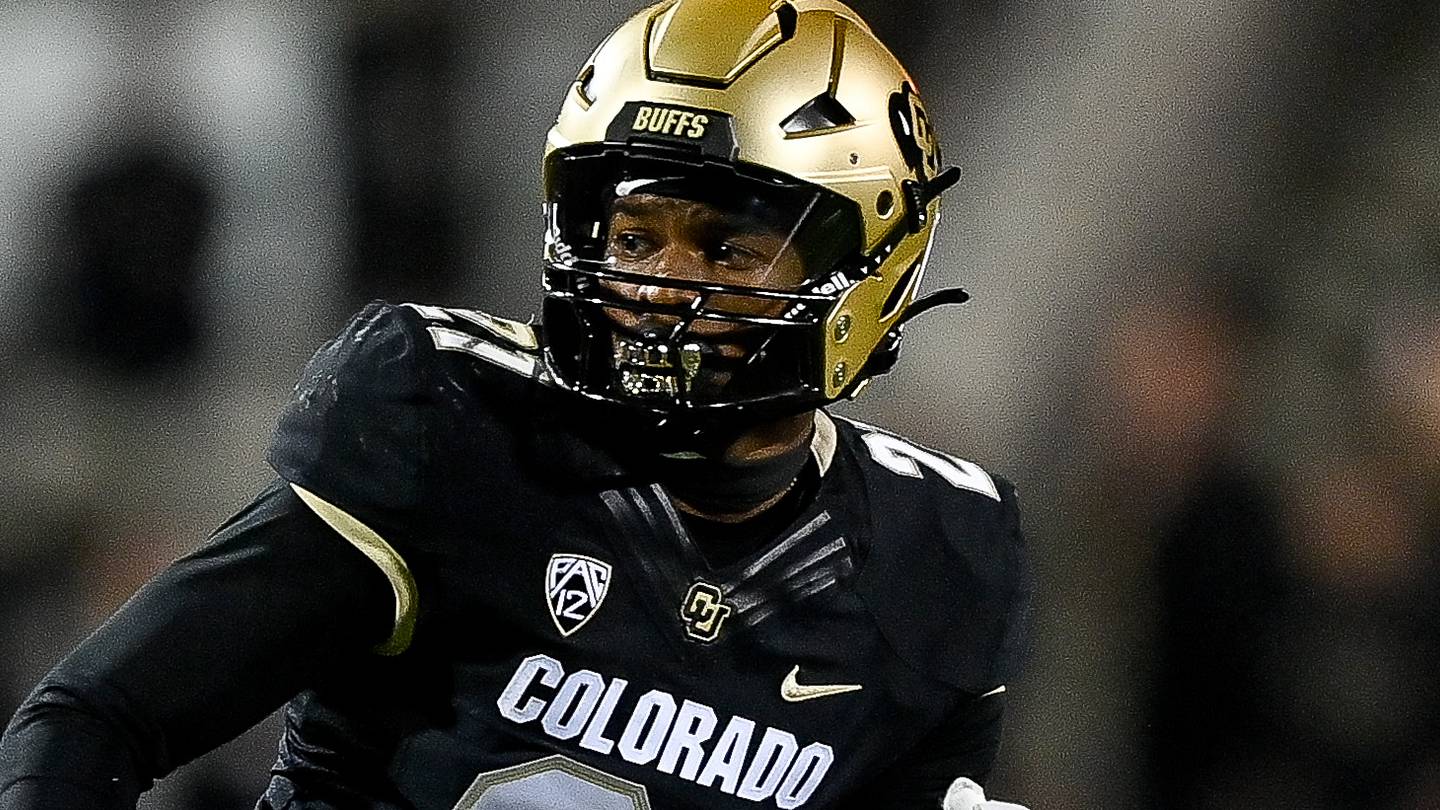 Colorado football S Shilo Sanders pitched as a first-round NFL draft ...