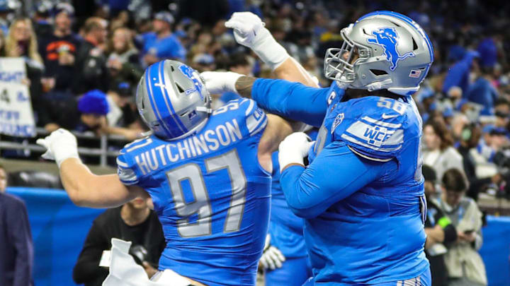 Lions Penei Sewell: 'I Don't Have a Break' Against Aidan Hutchinson