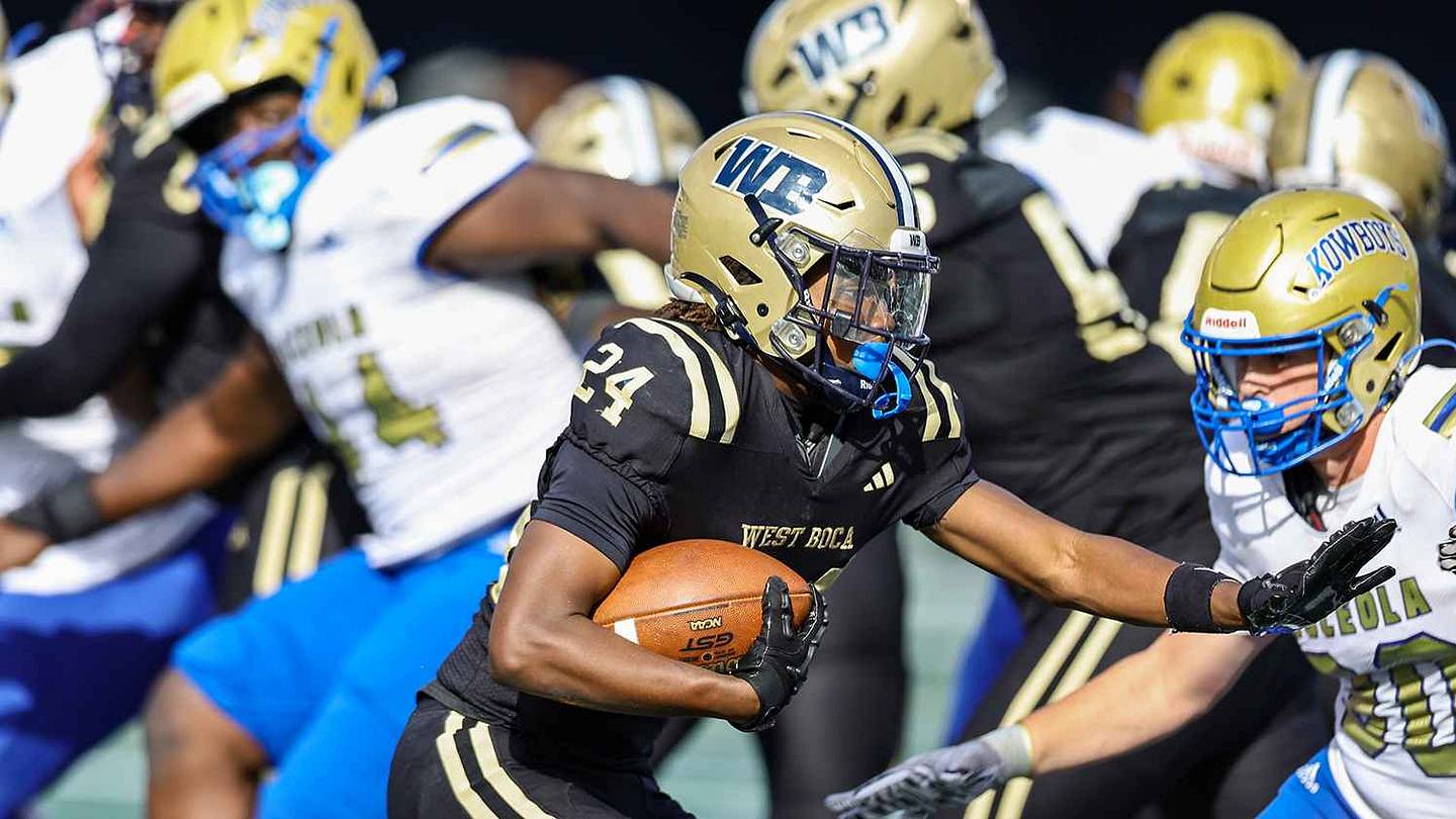 West Boca Raton (Florida) to face multiple national football powers in 2025