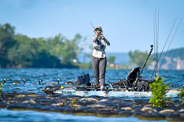 Kristine Fischer Wins Bassmaster Kayak Series at Tenkiller