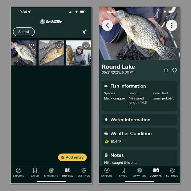 onWater Fishing App Review: Smartest App for Anglers