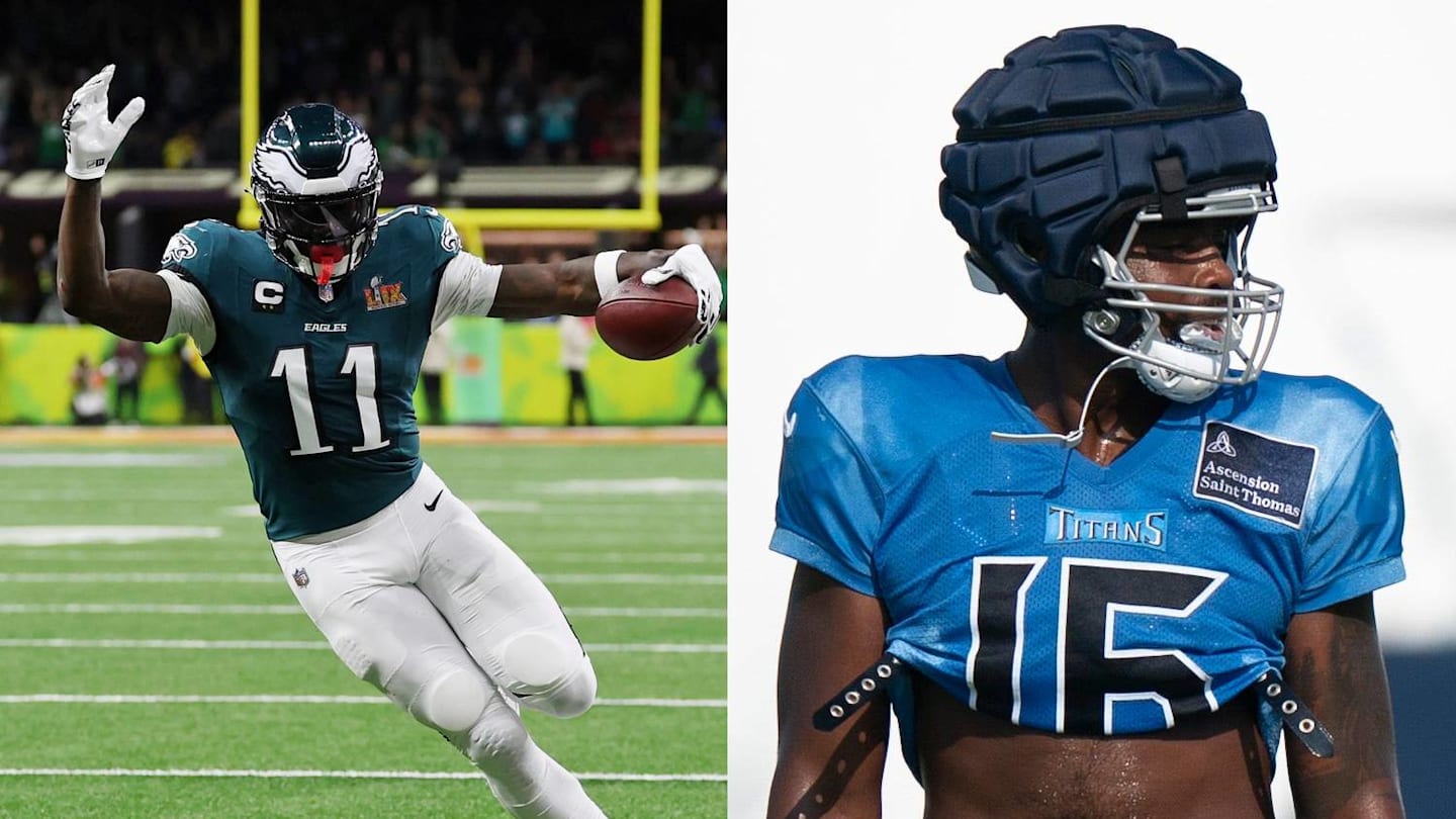 Revisiting the A.J. Brown, Treylon Burks Trade After Titans Waive WR ...