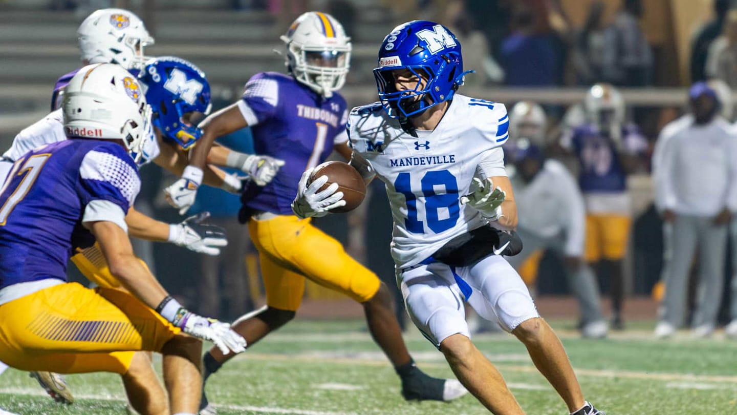 Louisiana (LHSAA) High School Football 2025 Playoff Schedule - December ...