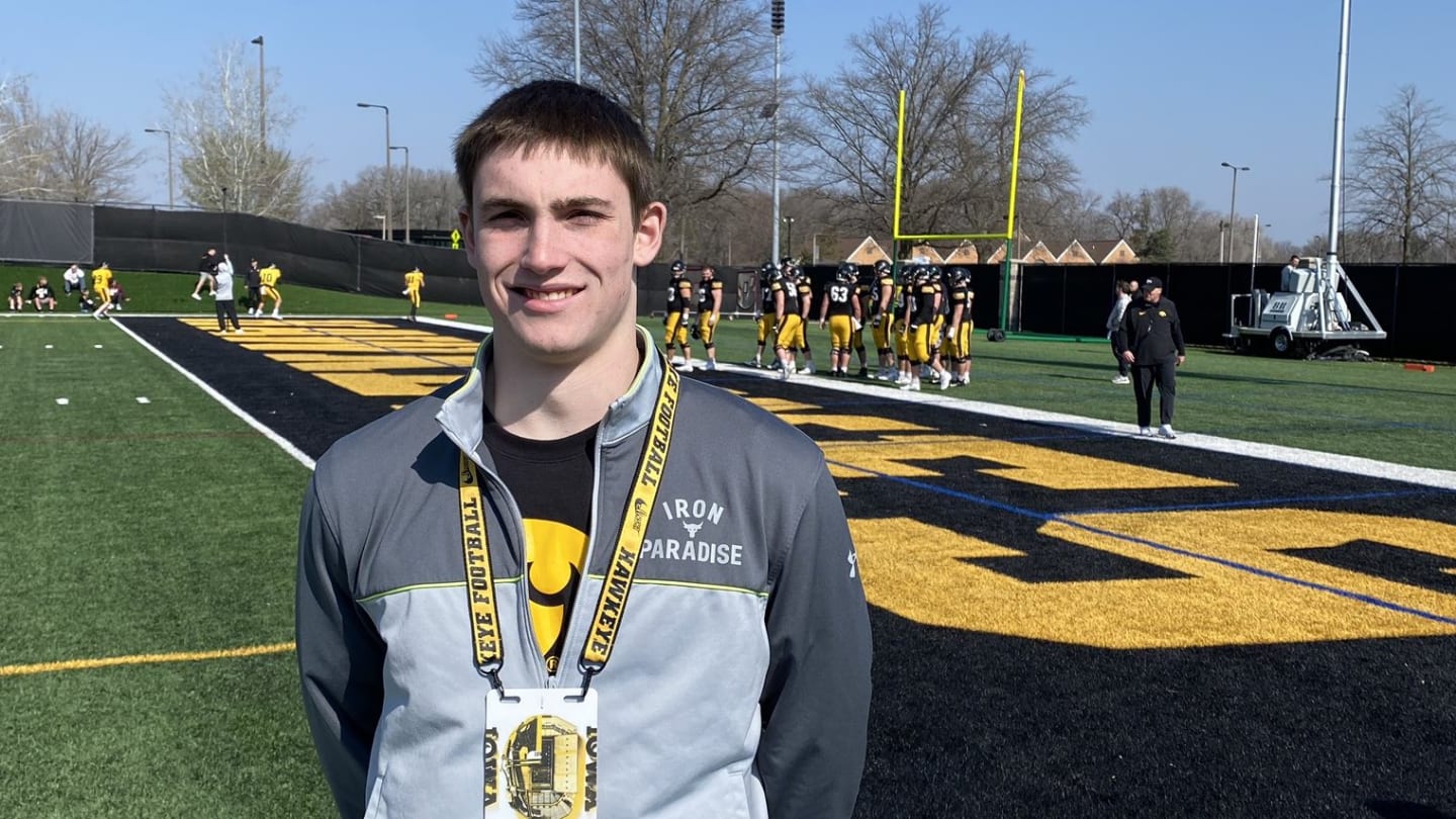 Kailer Smith Holds Strong Hawkeye Ties