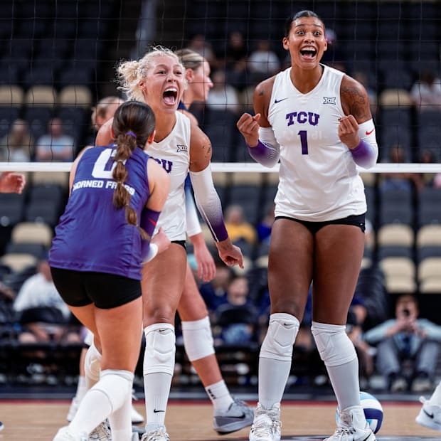 TCU Volleyball Knocks off No. 5 Penn State in Thrilling Fashion