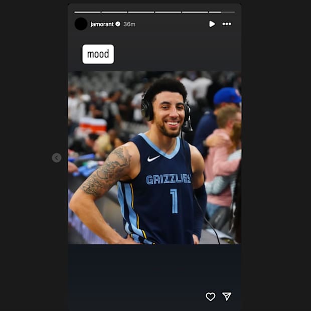 Ja Morant Posts One-Word Reaction to Scotty Pippen Jr. News