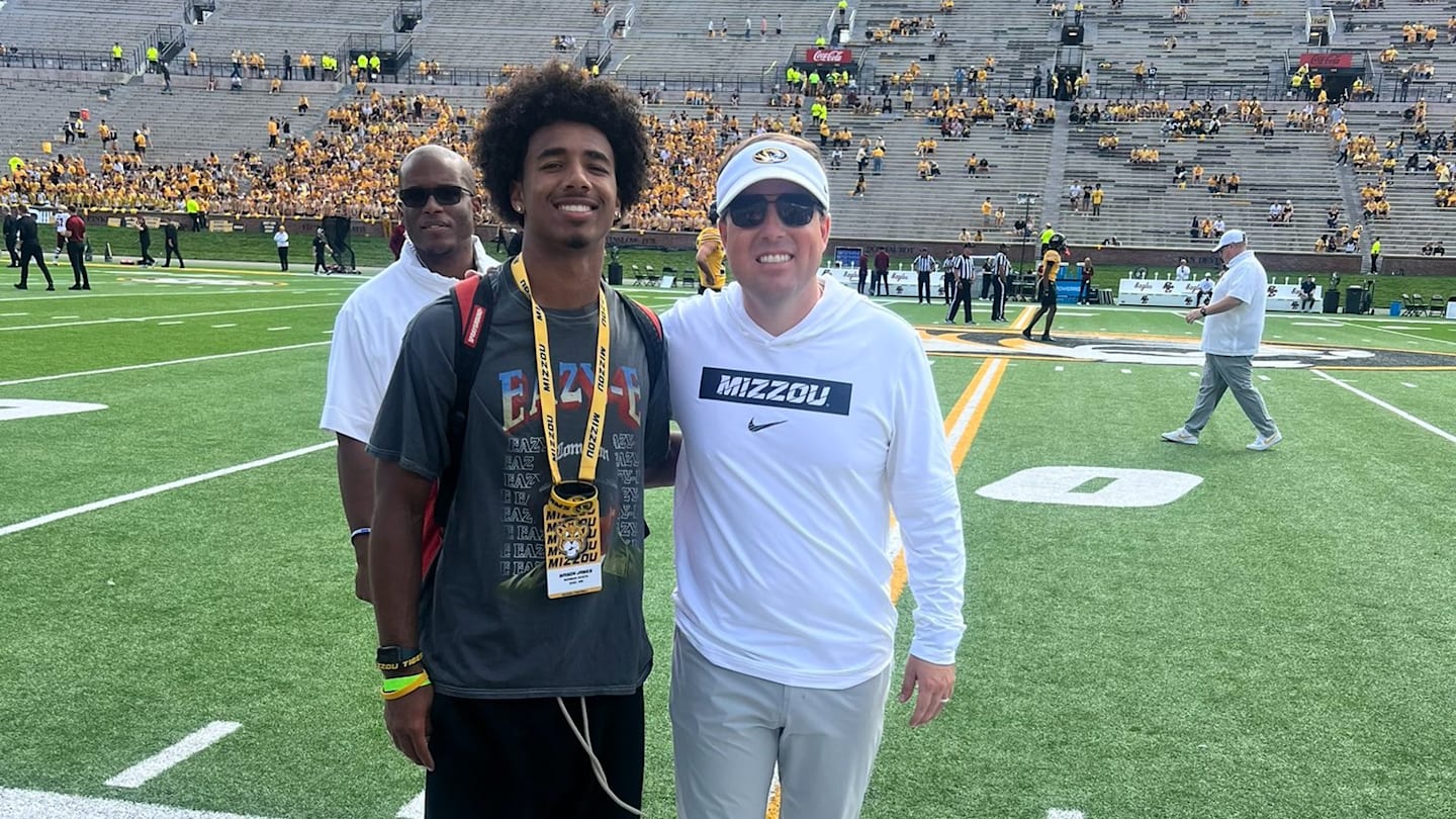 2026 4-Star Wide Receiver Mason James Names Missouri in Final Schools