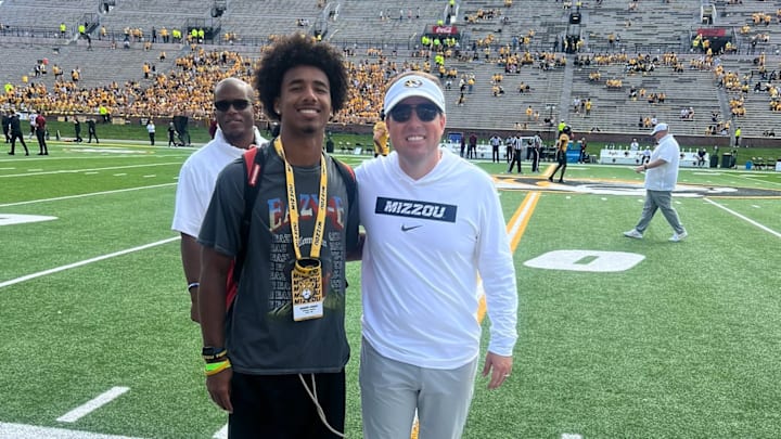 2026 4-Star Wide Receiver Mason James Names Missouri in Final Schools