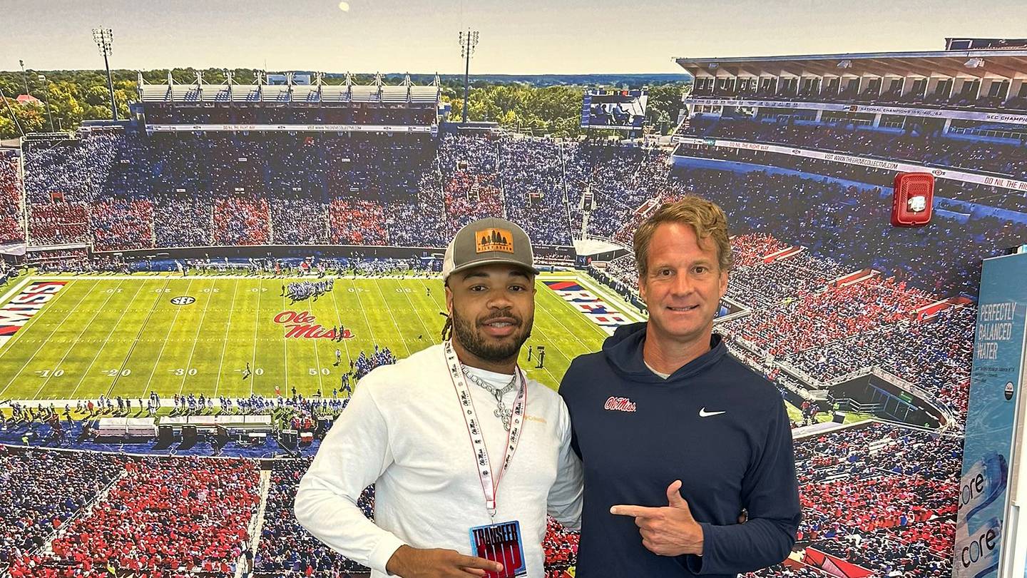 LOOK: Transfer Portal DL Chris Hardie Shares Photos From Ole Miss ...